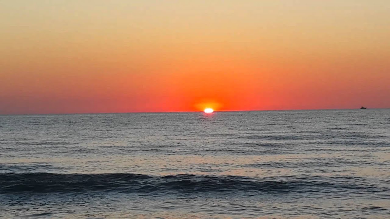 Perendimi i Diellit ne Durrës, pamje fantastike. - YouTube