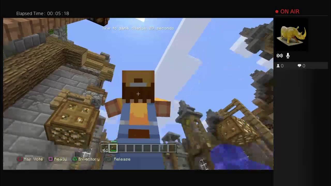 Minecraft third person challenge - YouTube