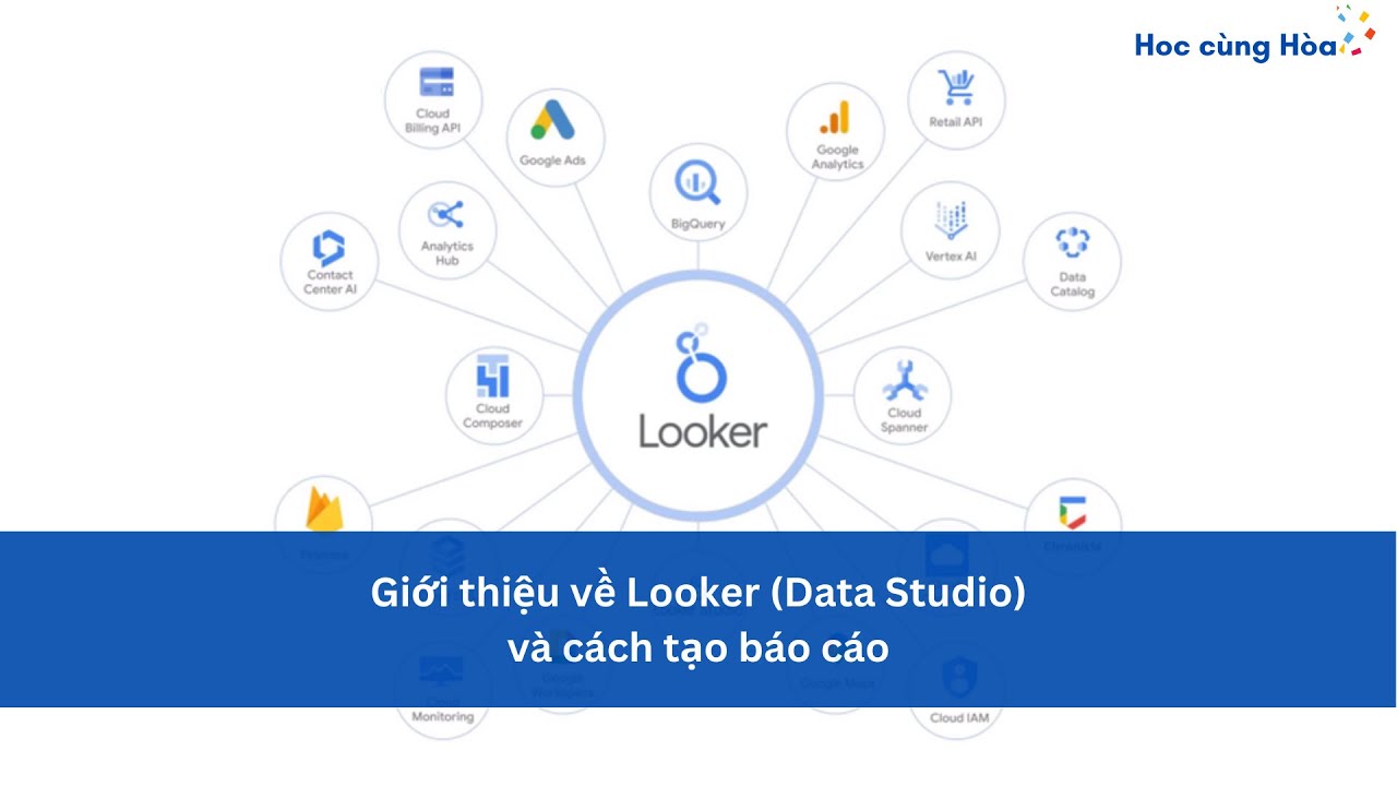 Giới thiệu về Looker (Data Studio) và cách tạo báo cáo - Học Appsheet Online - YouTube