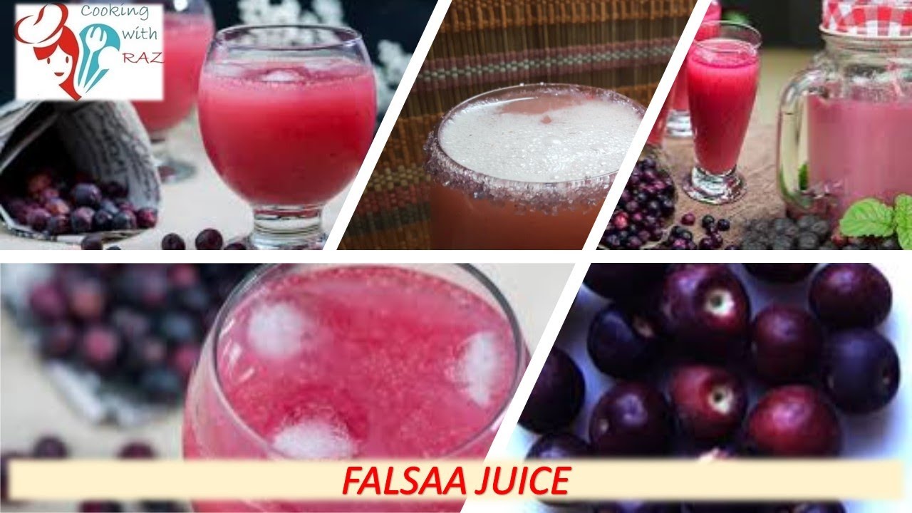 FRESH HOME MADE FALSA JUICE - YouTube