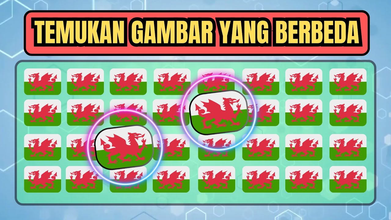 Cari Atau Temukanlah Gambar Yang Berbeda - YouTube