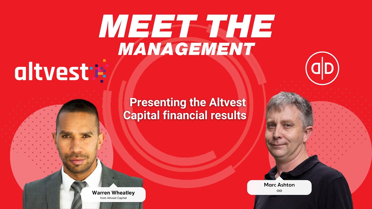 Meet the Management - Altvest Capital Financial Results 2024 - YouTube