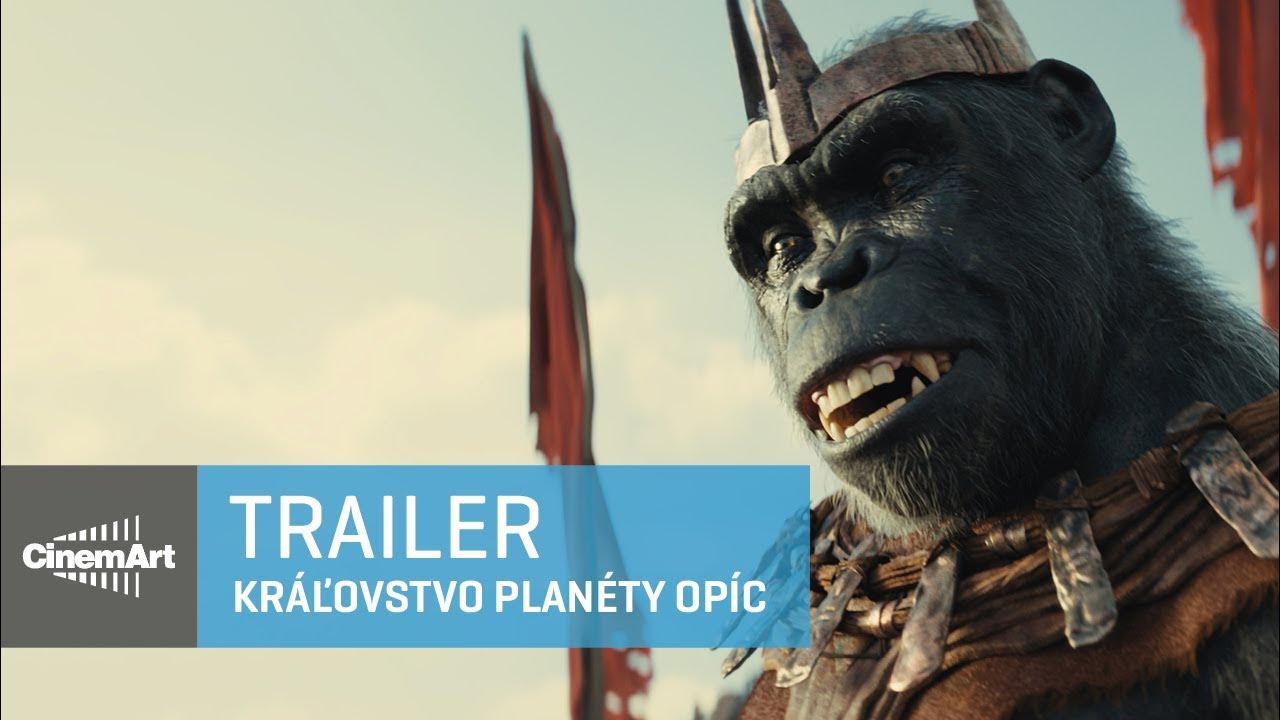 KRÁĽOVSTVO PLANÉTY OPÍC (2024) oficiálny trailer - YouTube