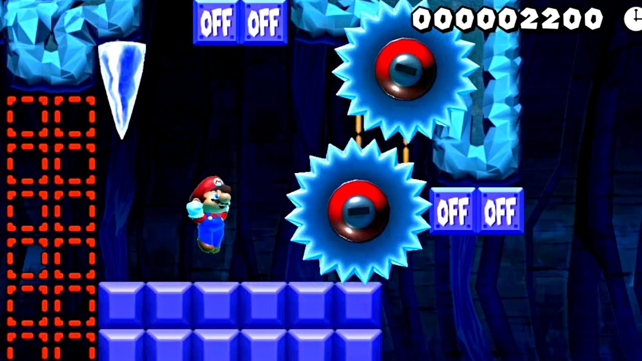 Super Mario Maker 2 🔧 Wallhop Hollow - YouTube