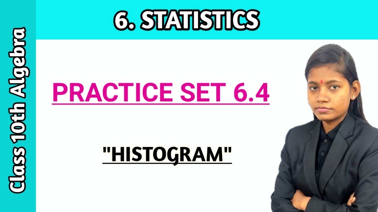 Chapter 6 statistics class 10 algebra practice set 6.4 histogram ssc board - YouTube