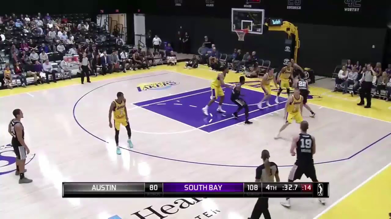 Daniel Alexander // Austin Spurs 17-18 - YouTube