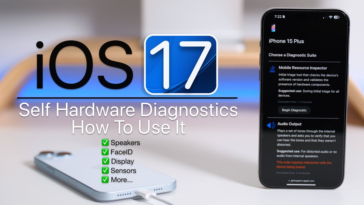 iOS 17 iPhone Hardware Diagnostic For Free - YouTube