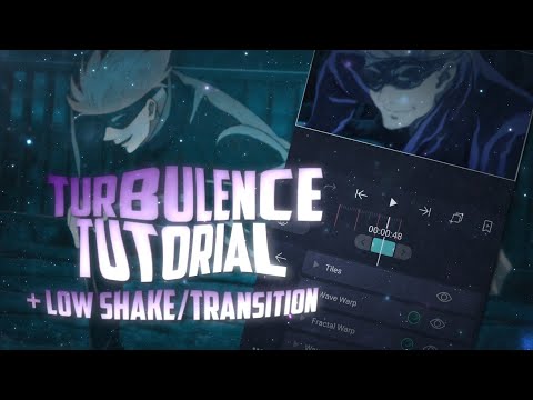 Turbulence Tutorial + Shake/Transition Like Ae | Alight Motion Tutorial - YouTube