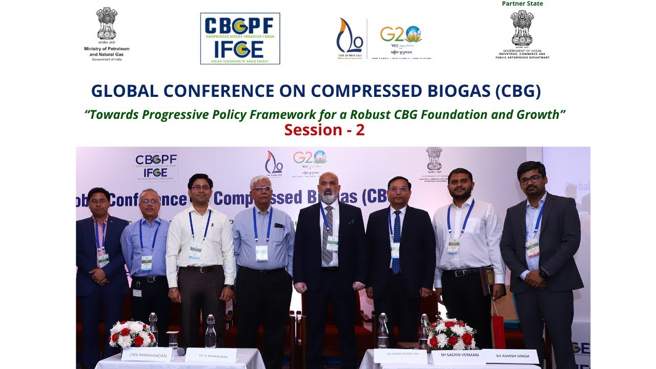 Session on CBG OFFTAKE- Global Conference on CBG organized by IFGE ...