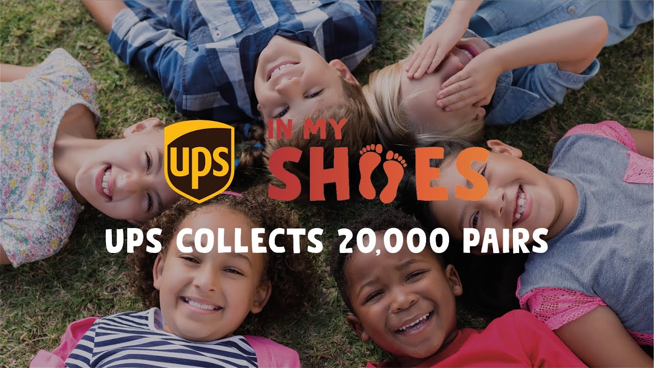 UPS collects 20,000 pairs of shoes for In My Shoes 👟👣 - YouTube