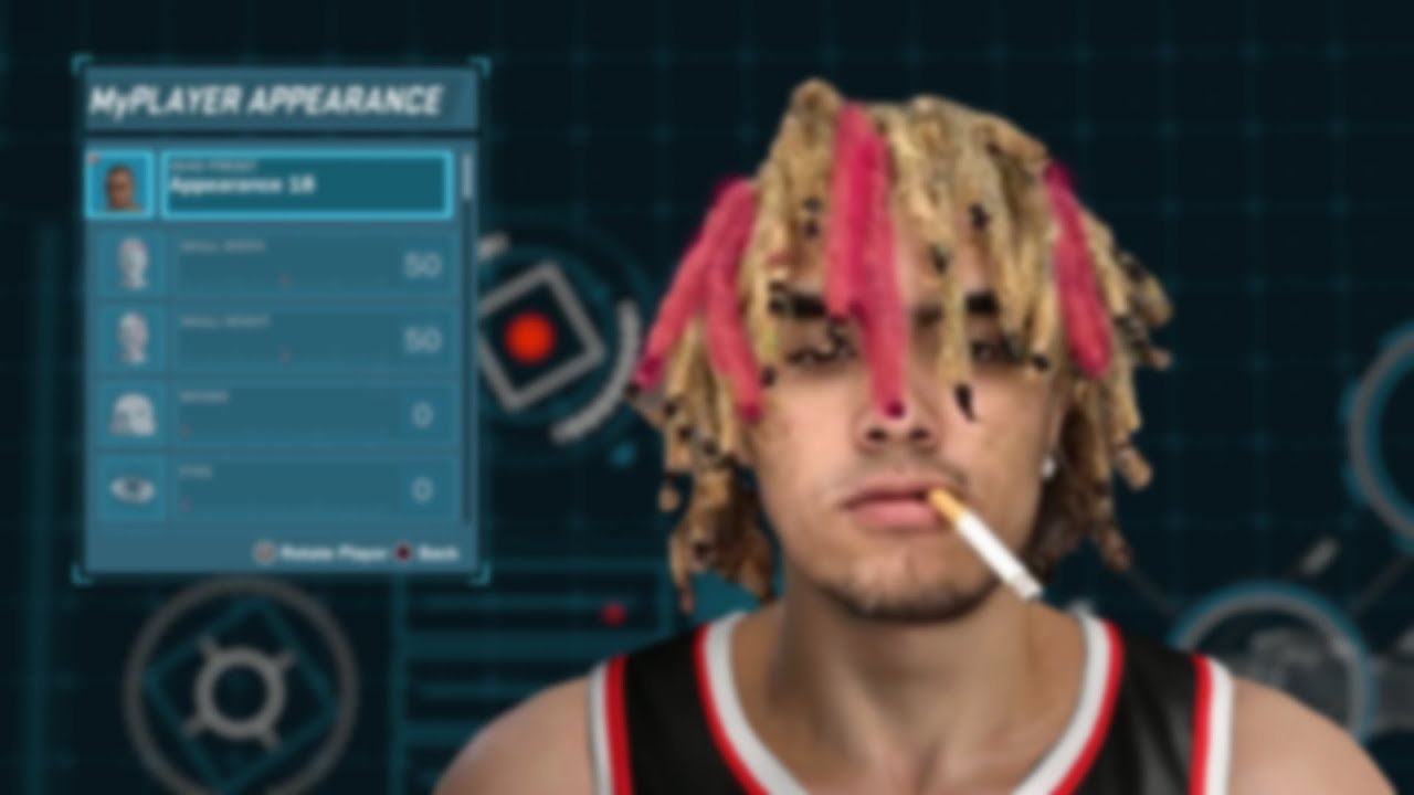 what happened when i tried face scanning lil pump in 2k18... - YouTube