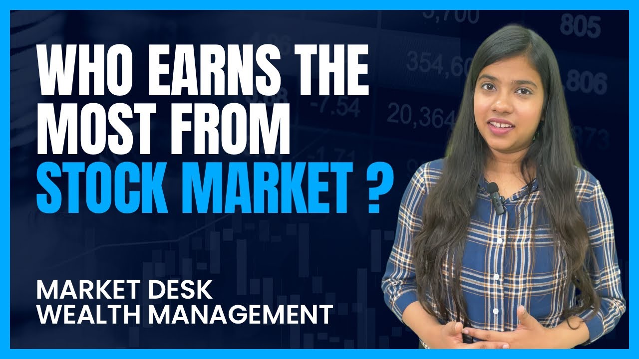 Who Earns The Most From Stock Market ? How To Make Money From Stock ...