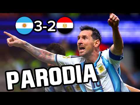 Canción Argentina vs Egipto 3-2 (Parodia Enrique Iglesias -Subeme la radio) Mundial 2026