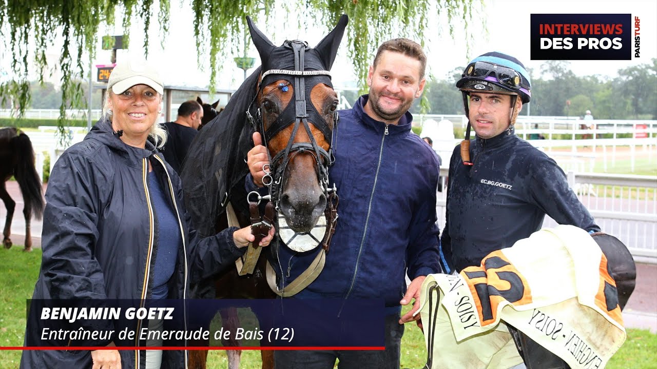 BENJAMIN GOETZ | ENTRAÎNEUR DE EMERAUDE DE BAIS |QUINTÉ DU DIMANCHE 17 ...