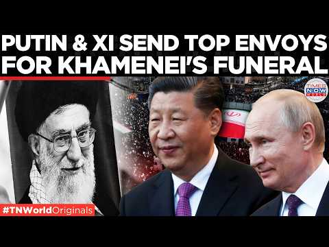KHAMENEI FUNERAL: Putin, XI Sending High Profile Officials To Pay Tribute To Khamenei In Tehran