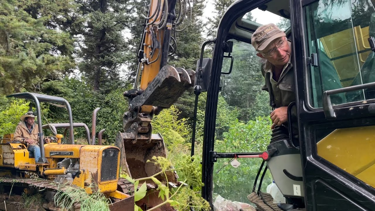 Towing my Dead Dozer Through the Woods || Otto Kilcher - YouTube