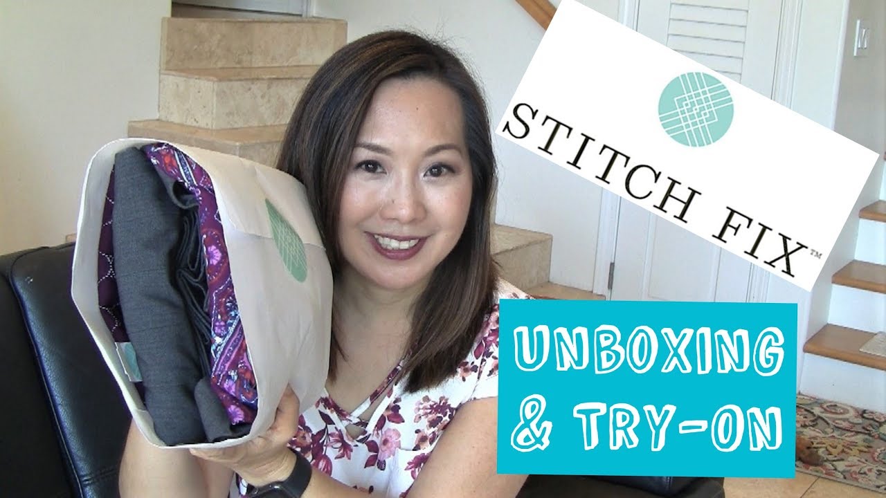 Stitch Fix Unboxing | Try-on | January 2018 | 2nd Box - YouTube
