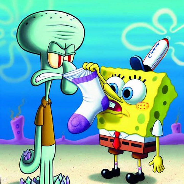 SpongeBob Teasing Squidward - YouTube