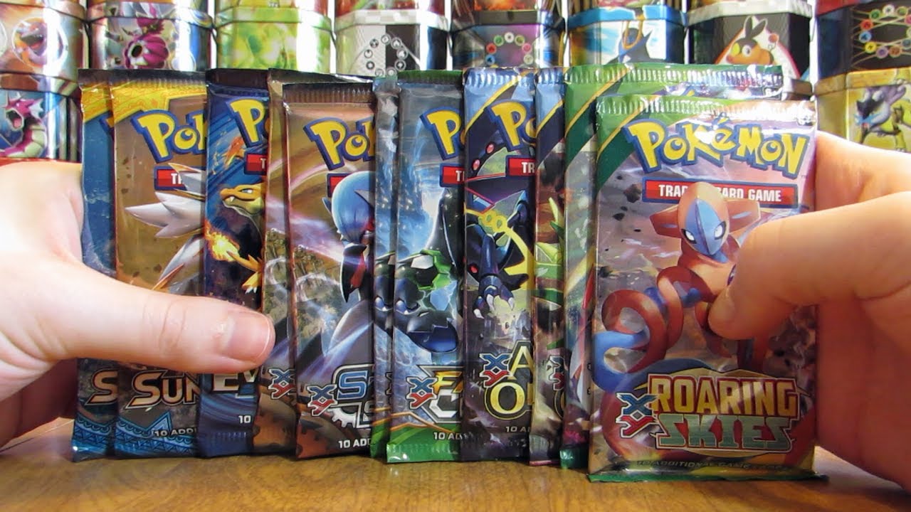 11 Pokemon Booster Pack Opening (Amazing Pulls!) - YouTube