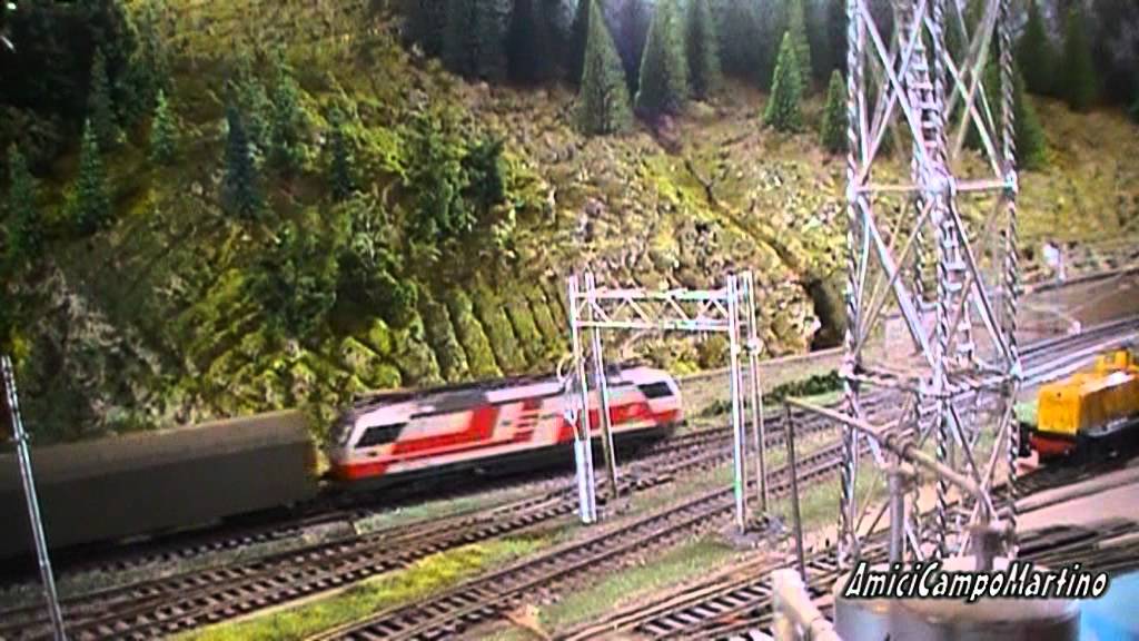 Treni OBB a Campo Martino - YouTube