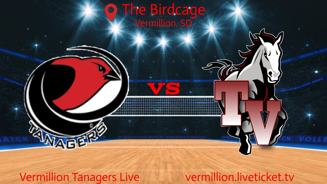 Vermillion Tanagers vs Tri-Valley Mustangs (VB) - YouTube