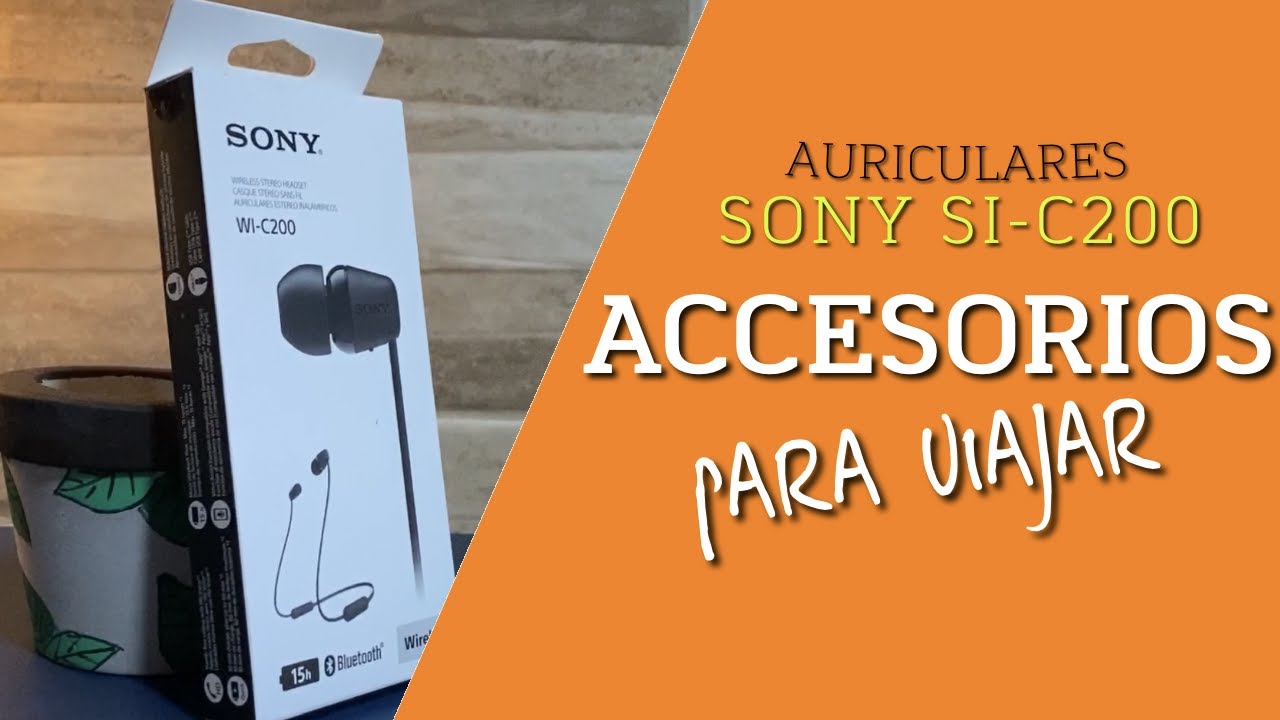 SONY WI-C200 | Review en Español | Artículos para viajar - YouTube