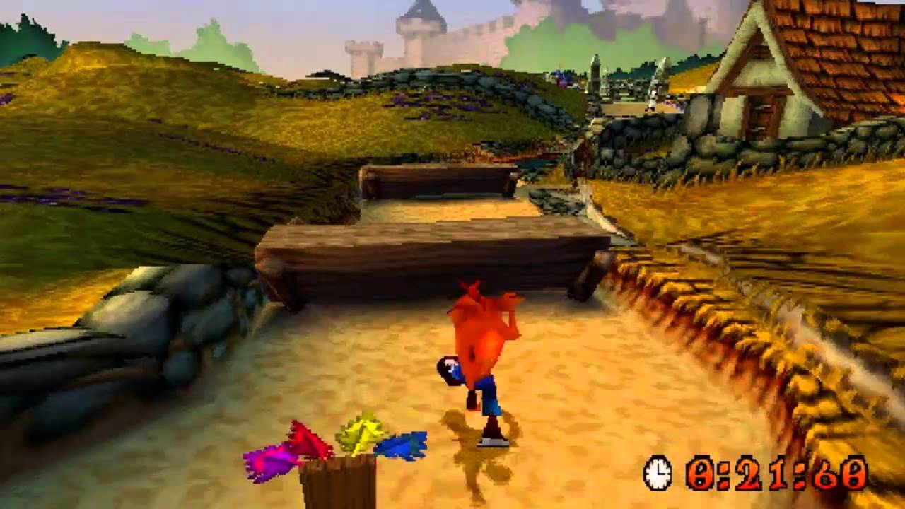 Crash Bandicoot 3 Nivel 1:TOAD VILLAGE - YouTube