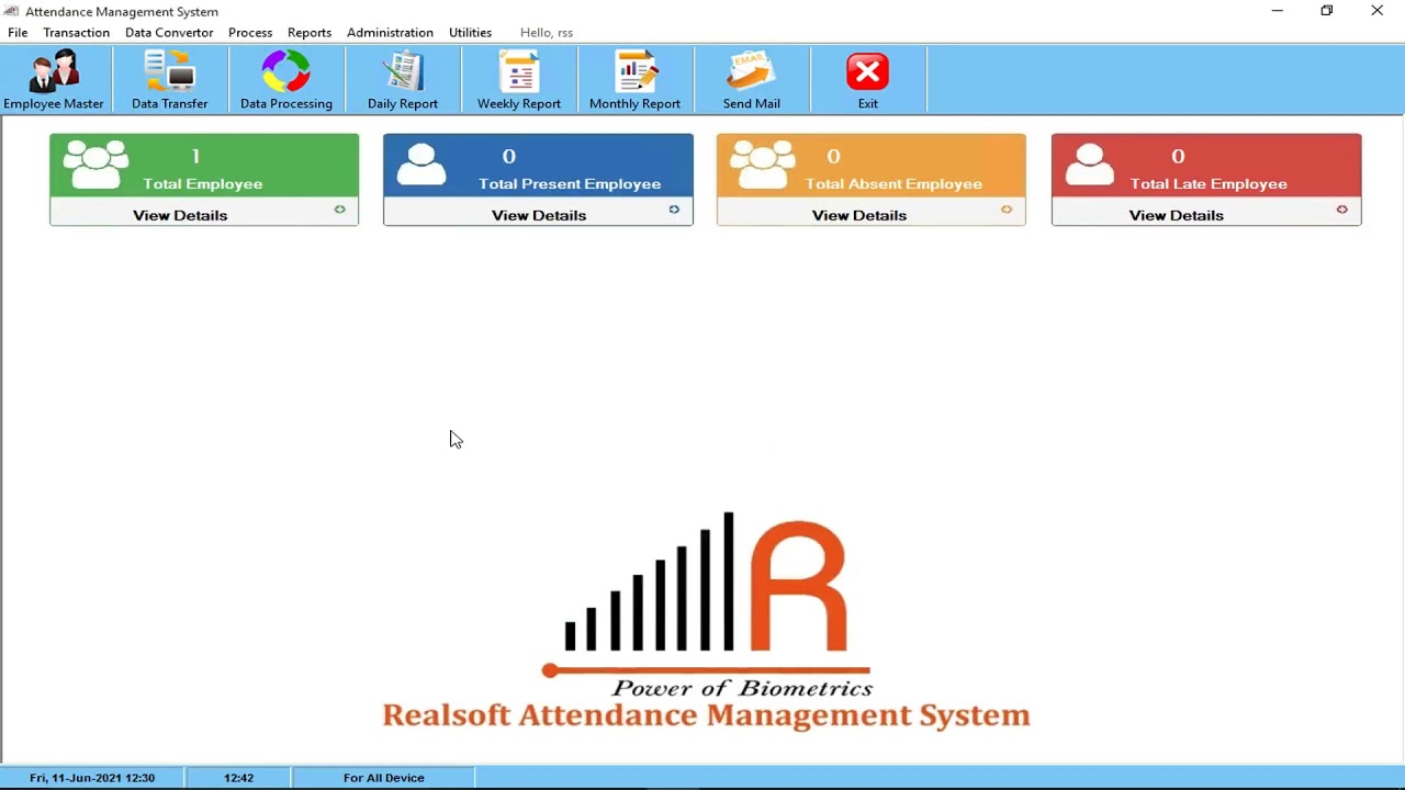 How to Connect Biometrics Machine in Realsoft 10.9 - YouTube