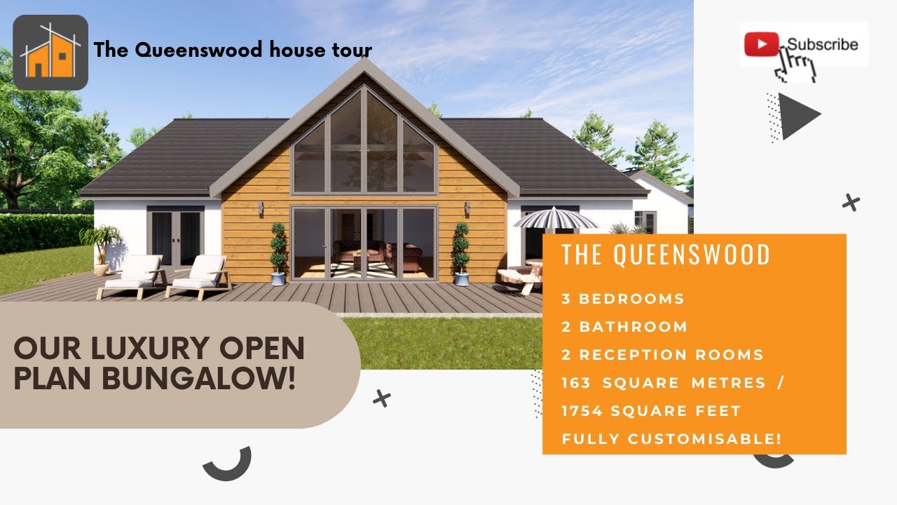 The Queenswood bungalow design - YouTube