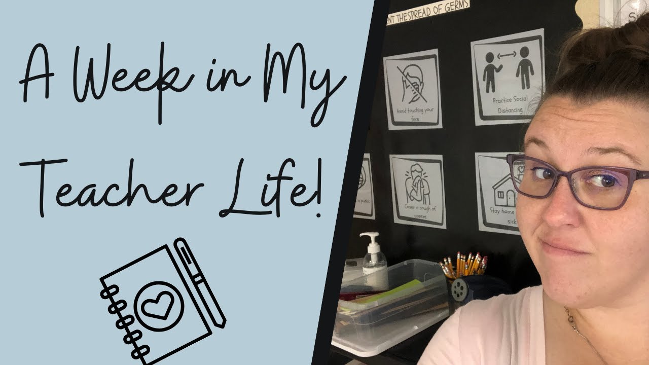 A Week In My Life // Teacher Weekly Vlog // September 2021 // Back to ...