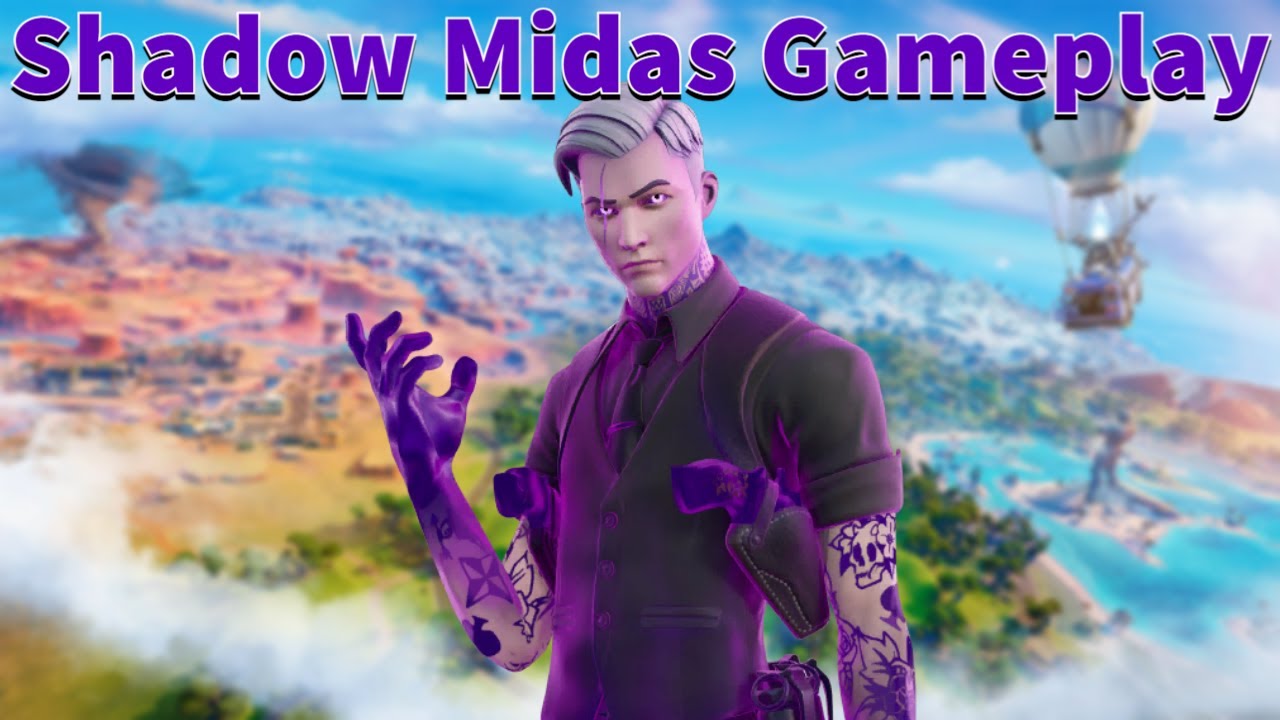 Shadow Midas Gameplay | Fortnite - No Commentary - YouTube