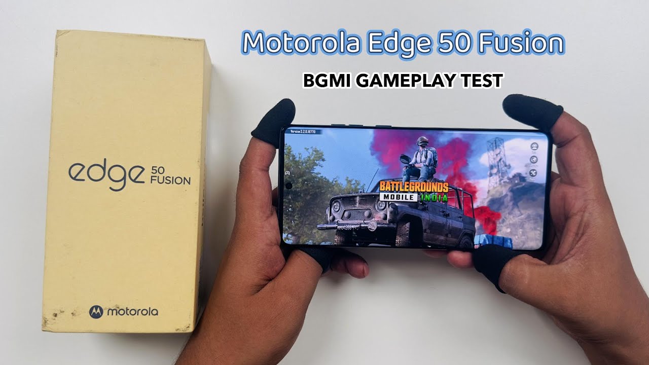 Motorola Edge 50 Fusion BGMI Gaming Test All Graphics And FPS Setting ...