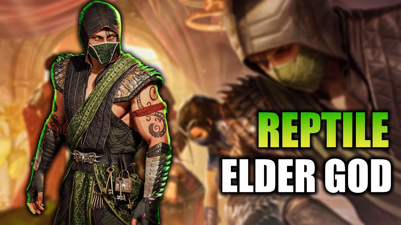 Reaching Elder God With Reptile In Mortal Kombat 1 - YouTube