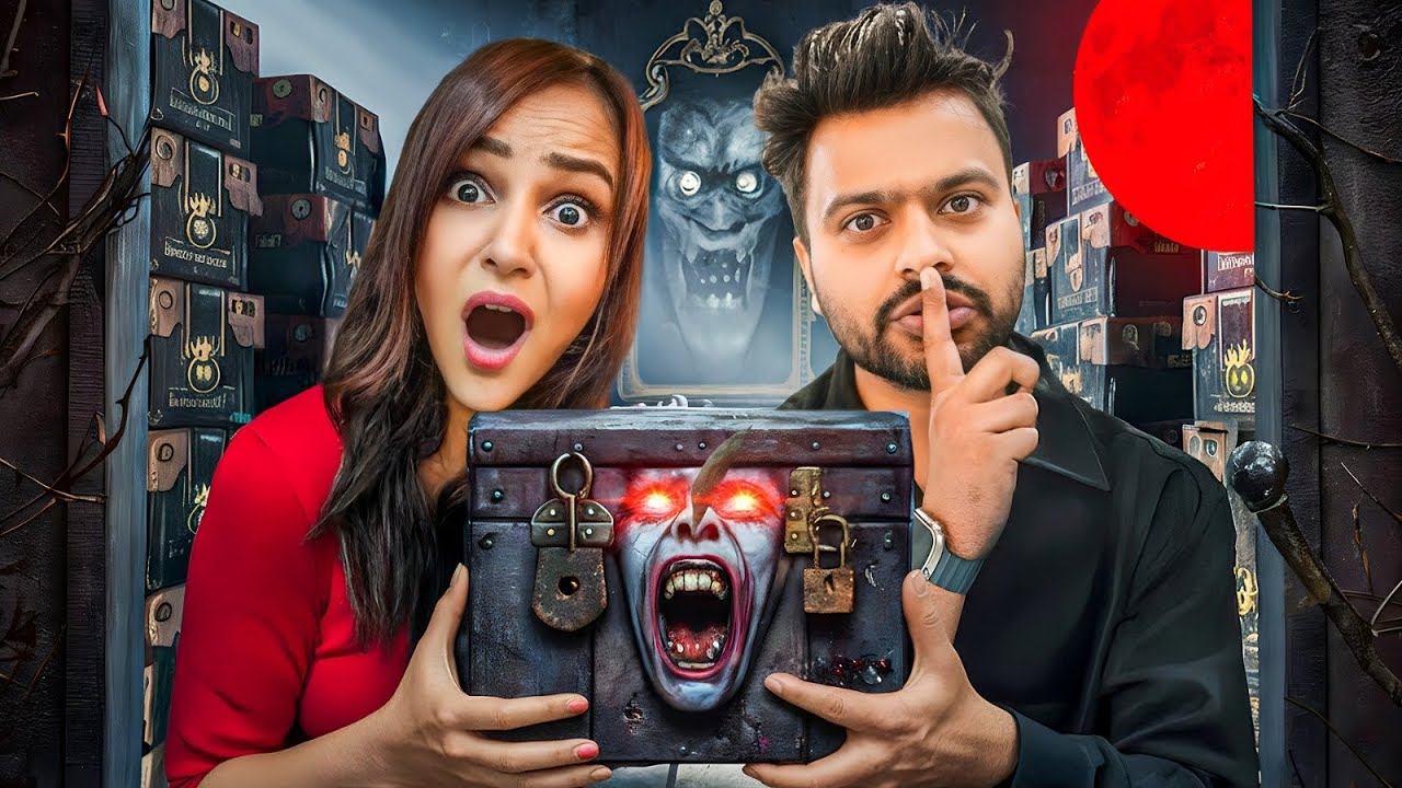 Someone sent 100 HORROR BOXES again - YouTube