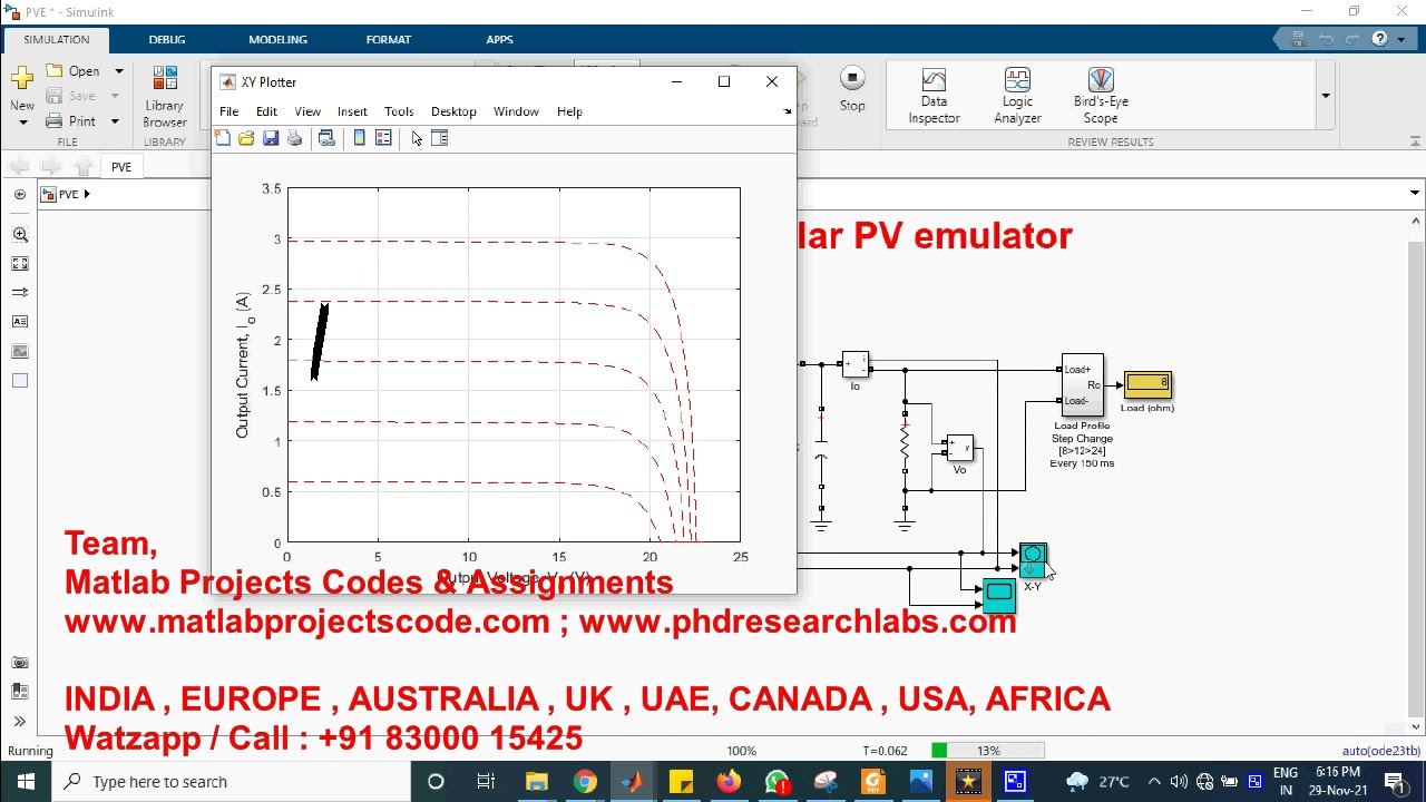 Inhouse design of a solar PV emulator - YouTube