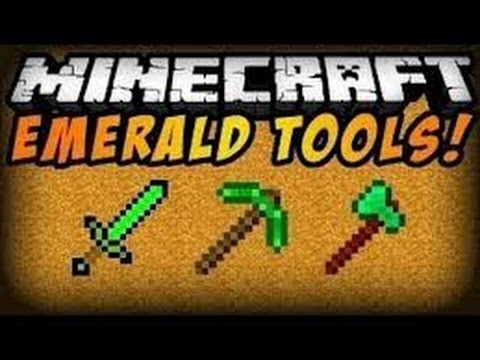 MOD | Emerald tools mod | REVIEW 1.5.2 | - YouTube