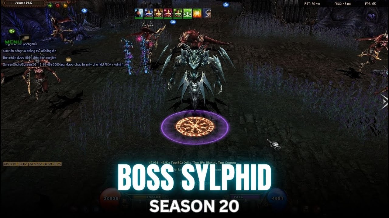 [SEASON 20] Boss Sylphid | MU ONLINE SEASON 20 | MU-FICA.COM - YouTube