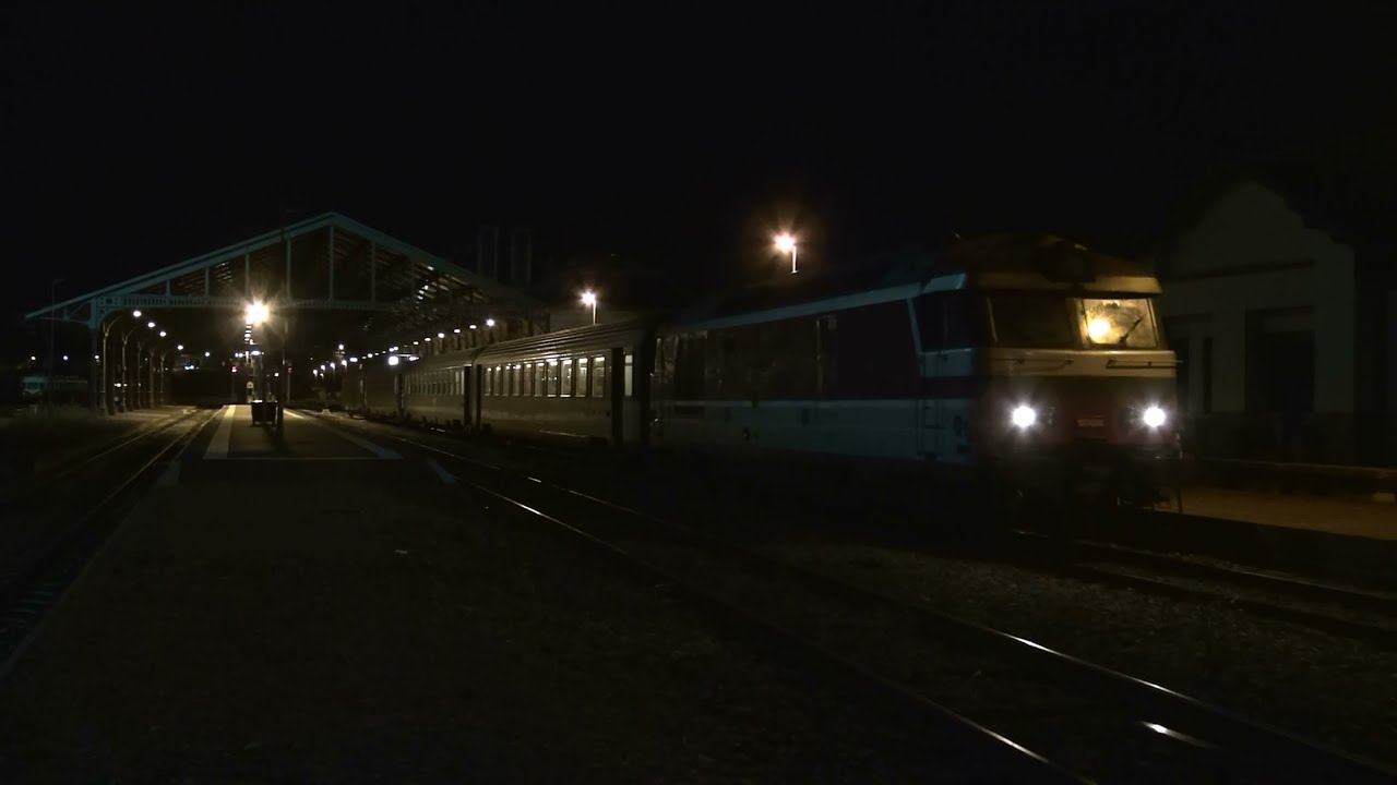 Le train Intercités de nuit à destination de Paris Austerlitz va partir ...