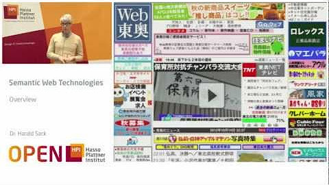 Semantic Web Technologies (openHPI) - YouTube