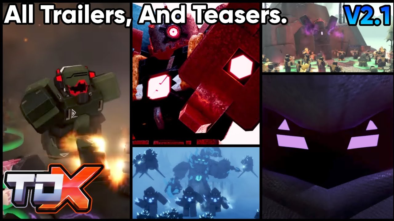 TDX/Tower Defense X - All Trailers, And Teasers. V2.1 - YouTube