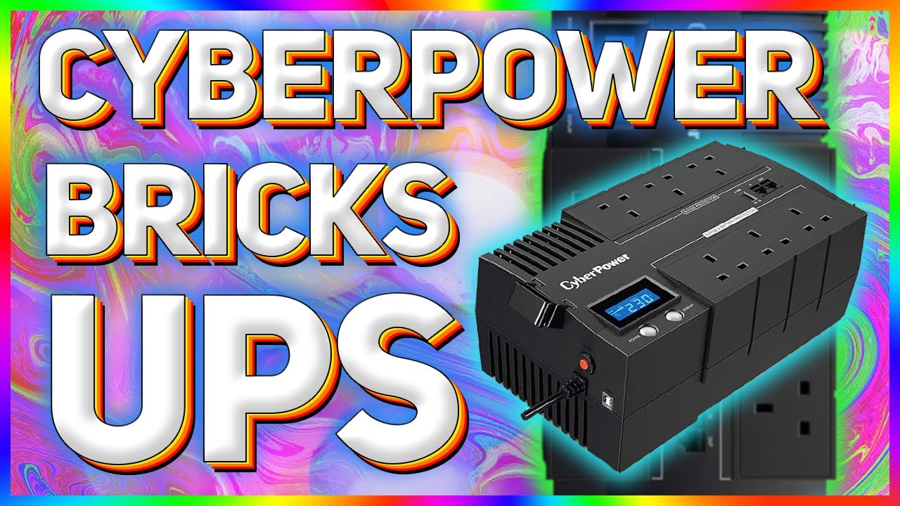 Источник бесперебойного питания CyberPower Brick - YouTube