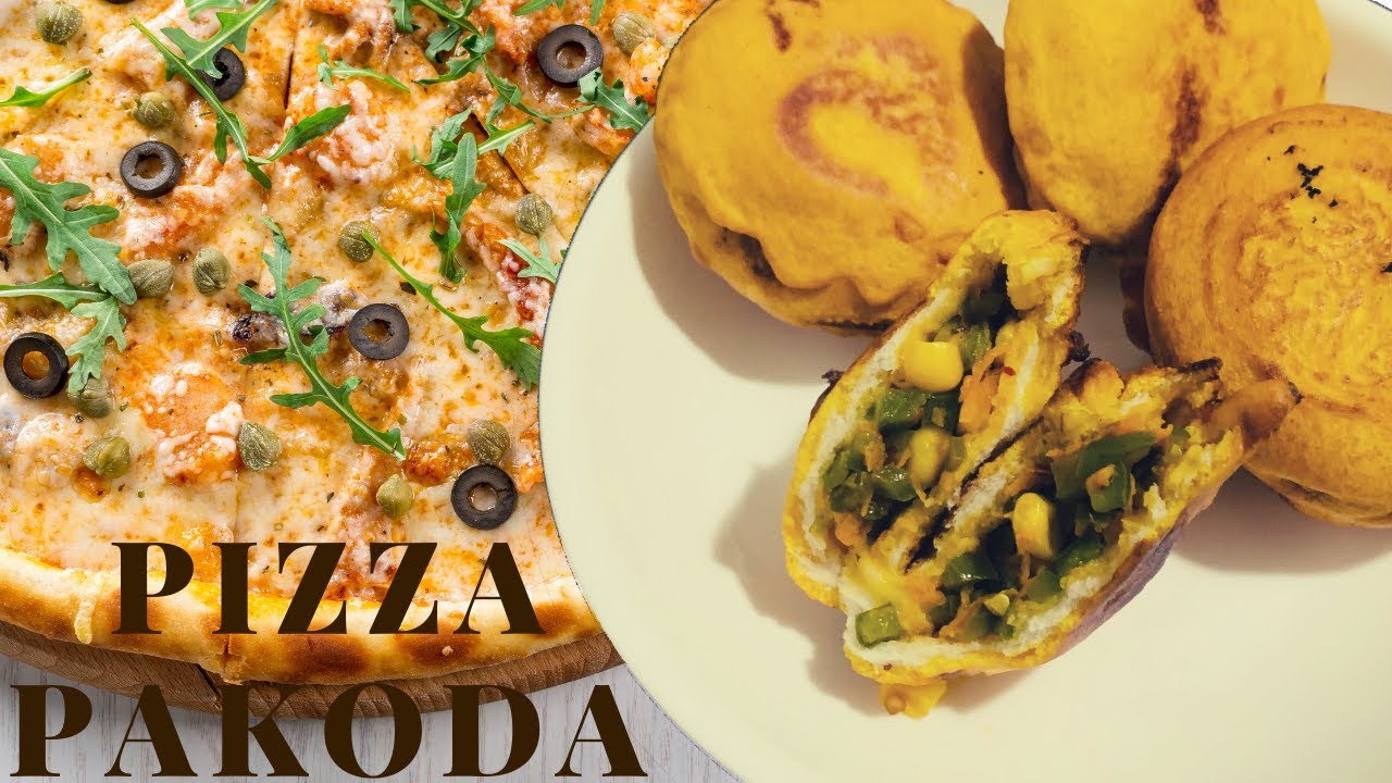 I Tried The Viral Bread Pizza Pakoda Recipe - YouTube