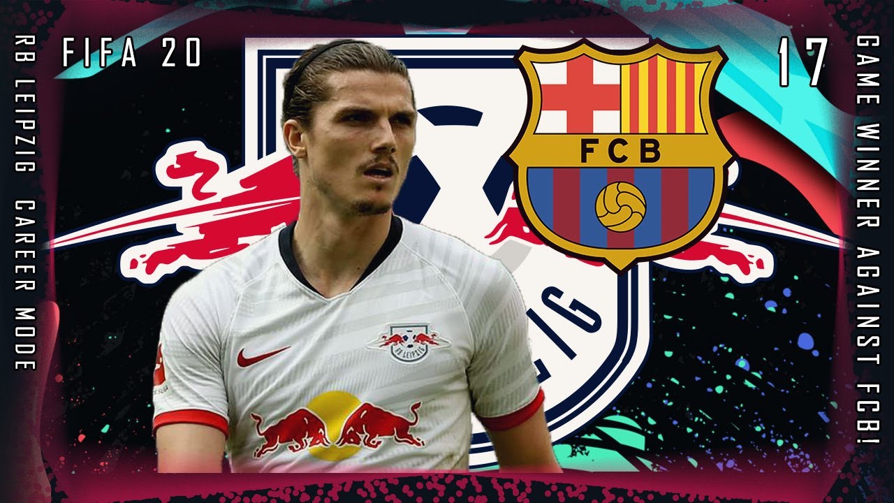 FIFA 20 RB LEIPZIG CAREER MODE #17! GAME WINNER AGAINST BARCELONA ...