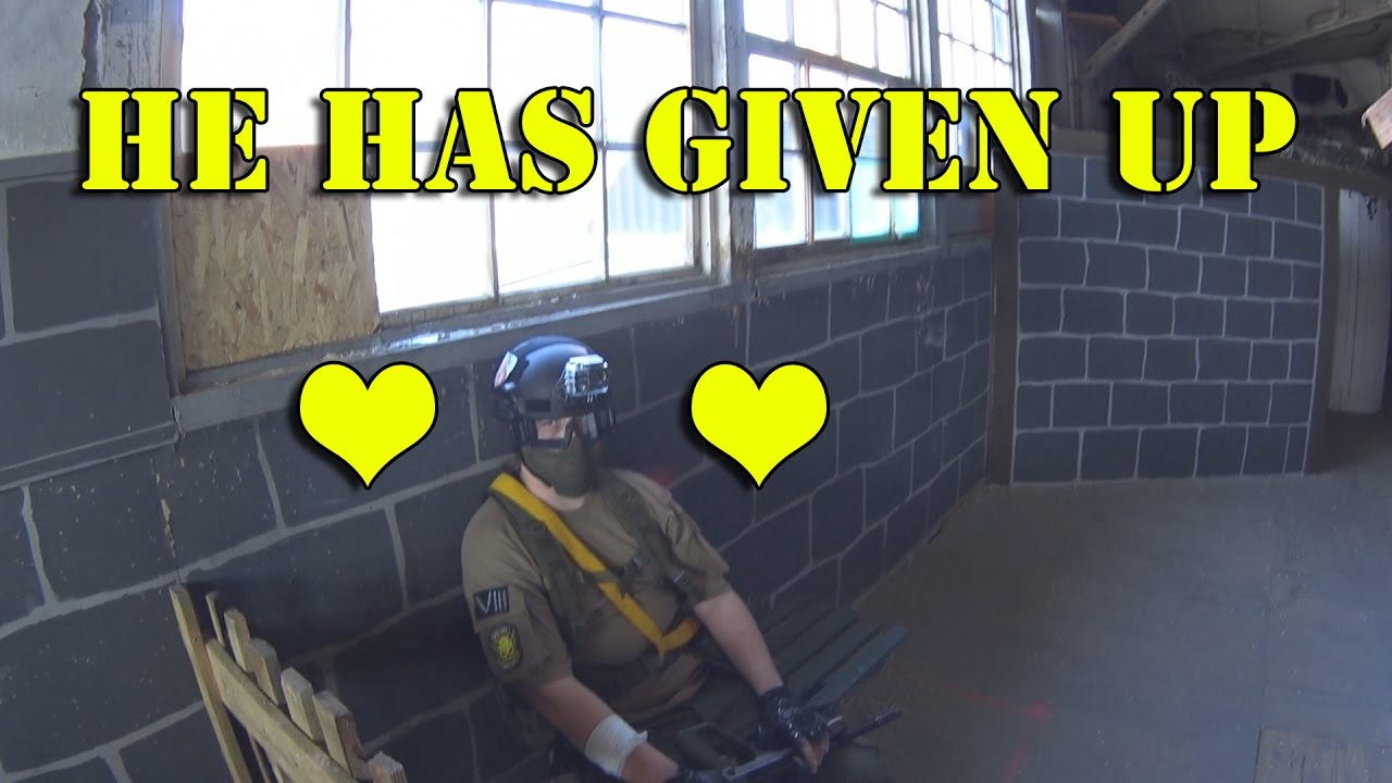 He has given up Airsoft CQB Gameplay -- Pin Squad -- Lauterbach 09.04. ...