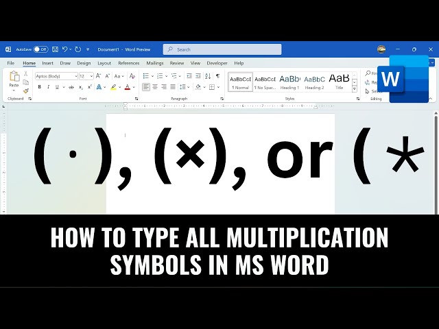 How To Put Multiple Symbol In Word - Infoupdate.org