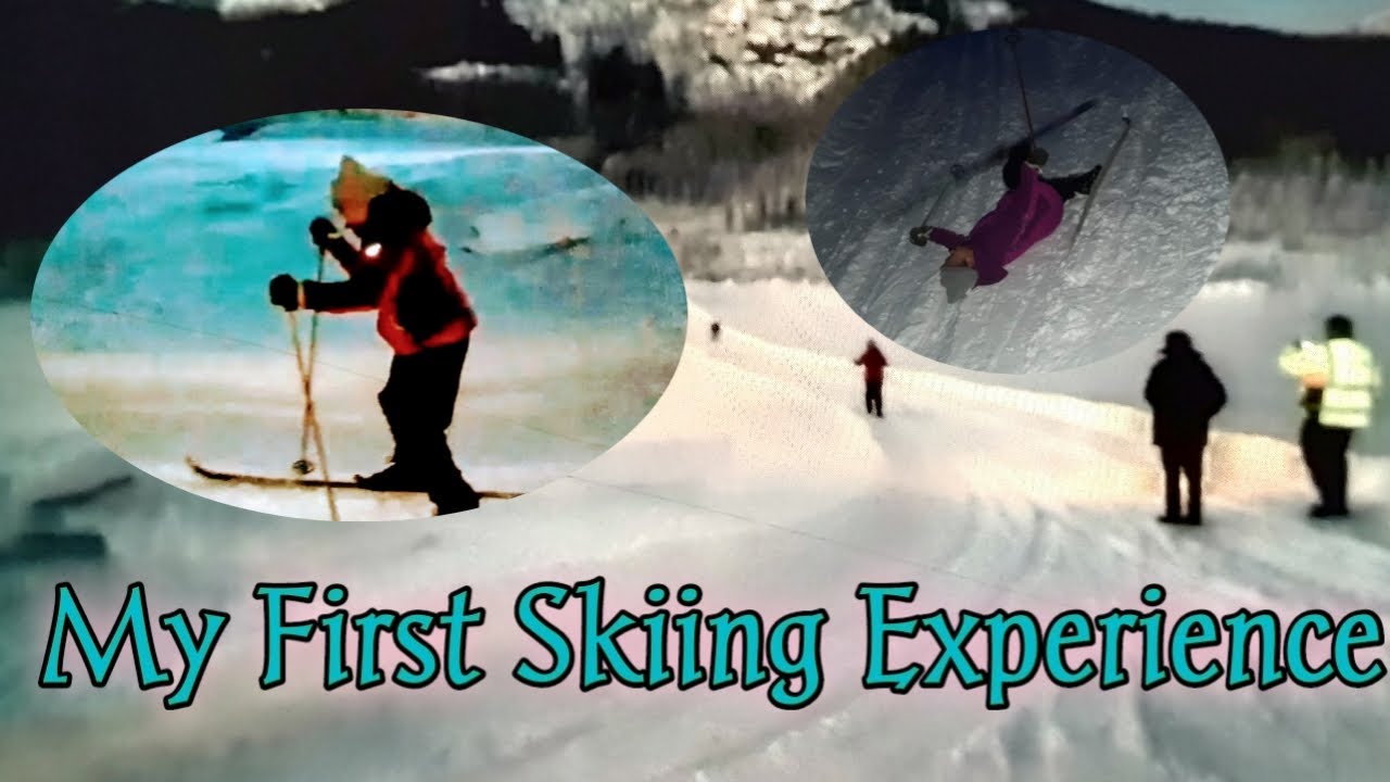 My First Skiing Experience - YouTube