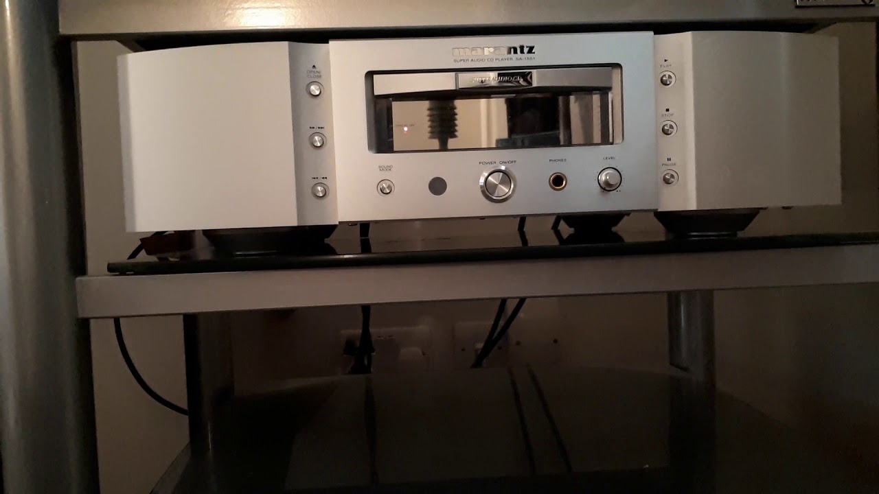Marantz SA15 s1 sound with cd and SACD - YouTube
