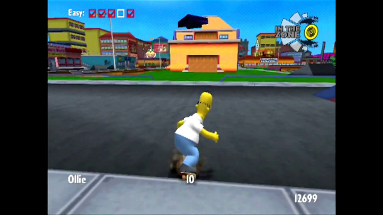 The Simpsons Skateboarding: Licensed Video Games #090 - YouTube