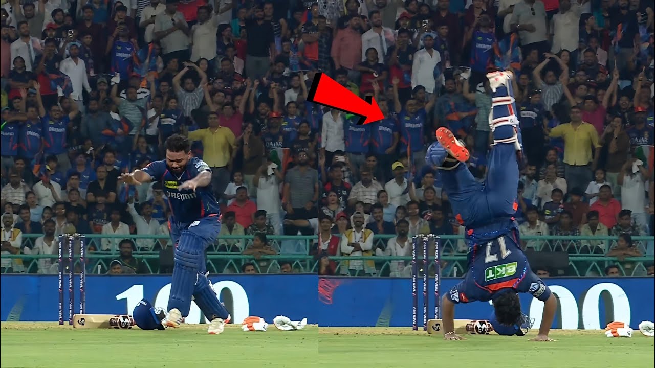 Rishabh Pant did this crazy flip celebration after hit Century against ...