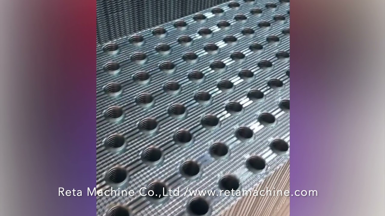 Heat Exchanger making machine - YouTube